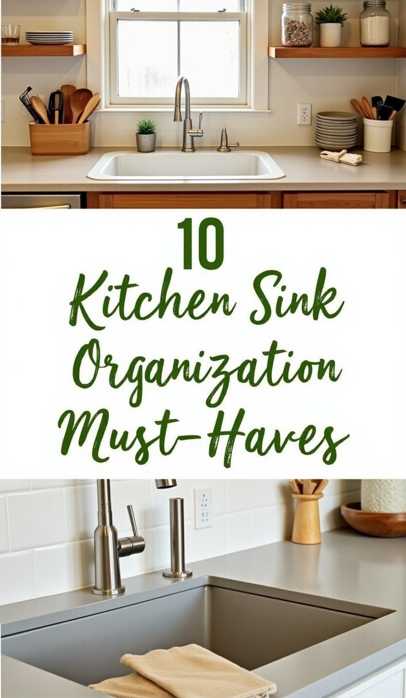 10 Best Kitchen Sink Organization Ideas to Maximize Space & Reduce ...